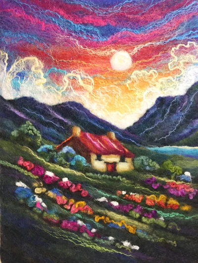 Meet Talented Felt Painter - Ali Scott — Origin Arts and Crafts