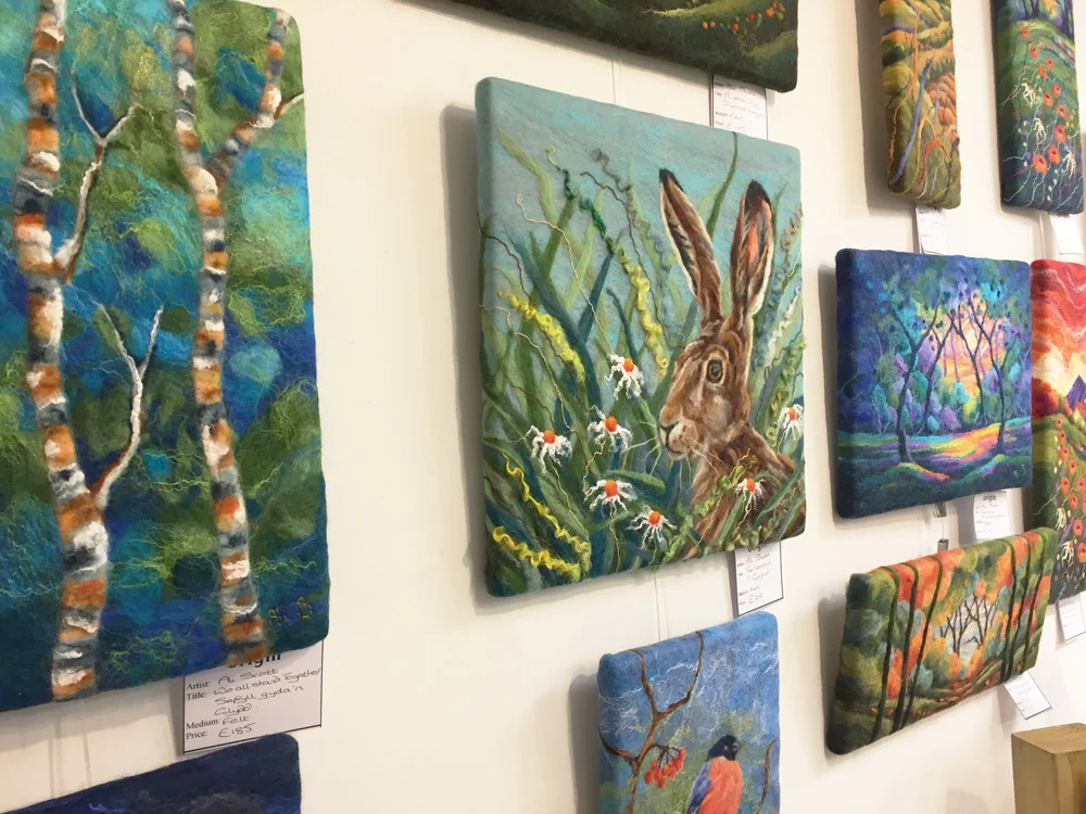 Meet Talented Felt Painter - Ali Scott — Origin Arts and Crafts
