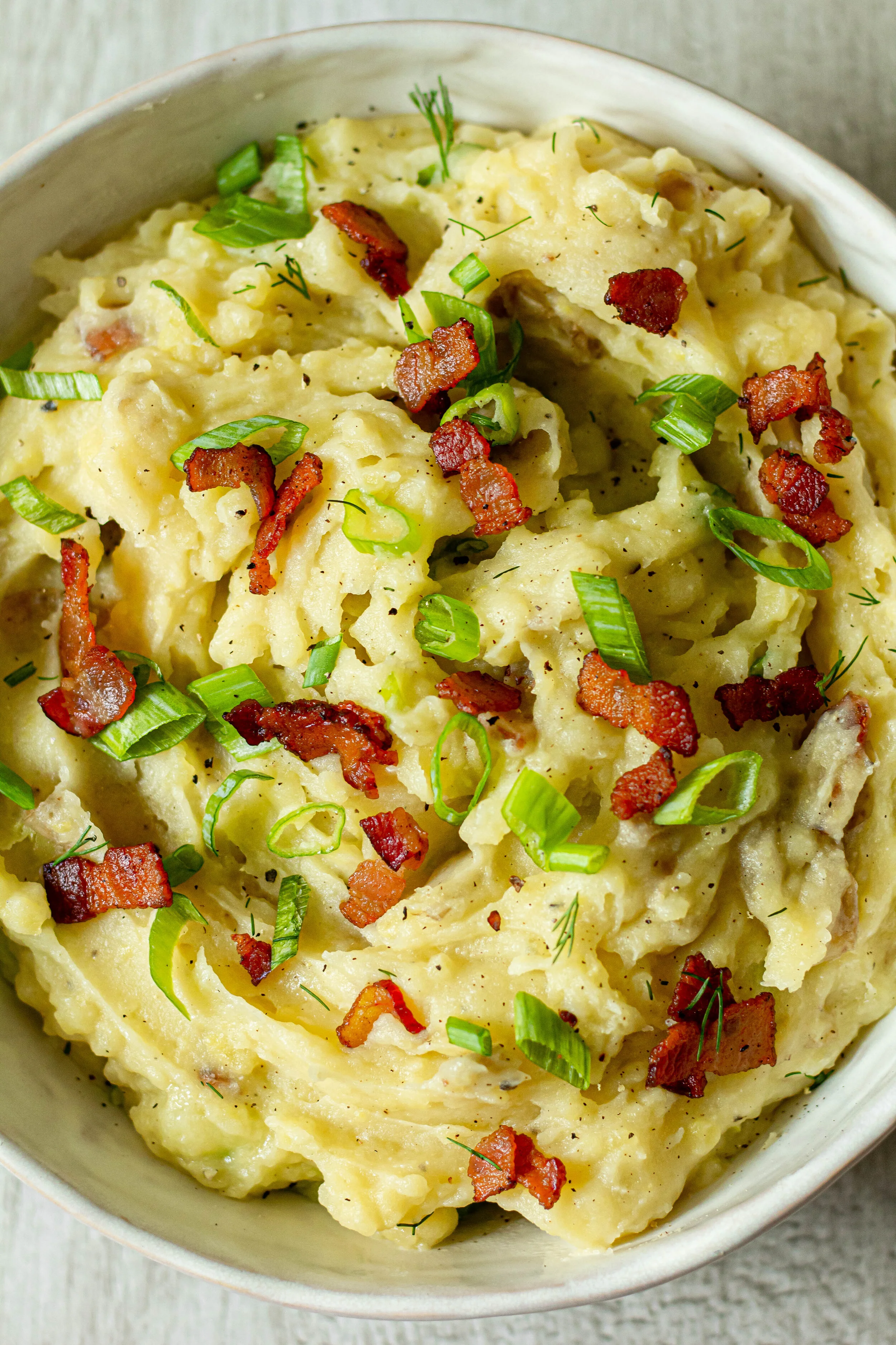 Whole30 Loaded Mashed Potatoes