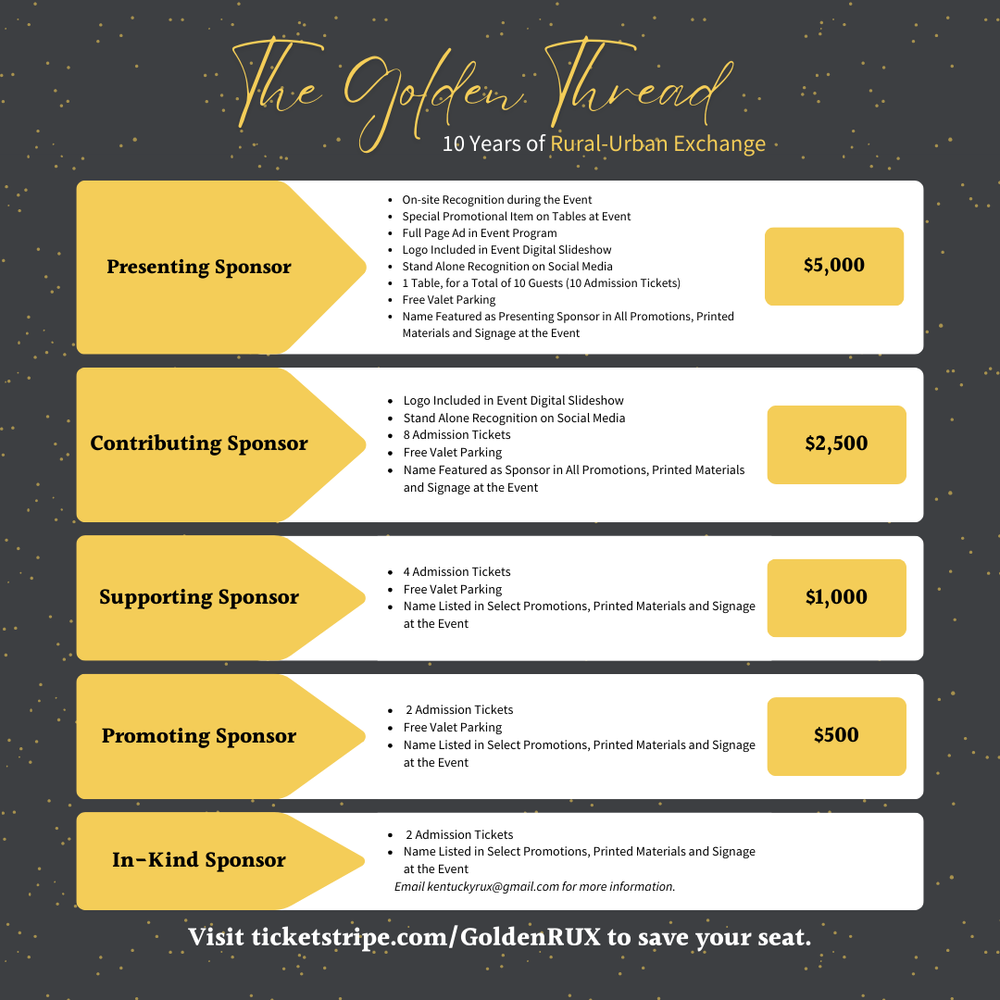 The Golden Thread: 10 Years of Rural-Urban Exchange — Kentucky Rural ...