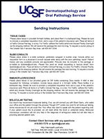 UCSF Dermatopathology & Oral Pathology Service — Forms & Documentation