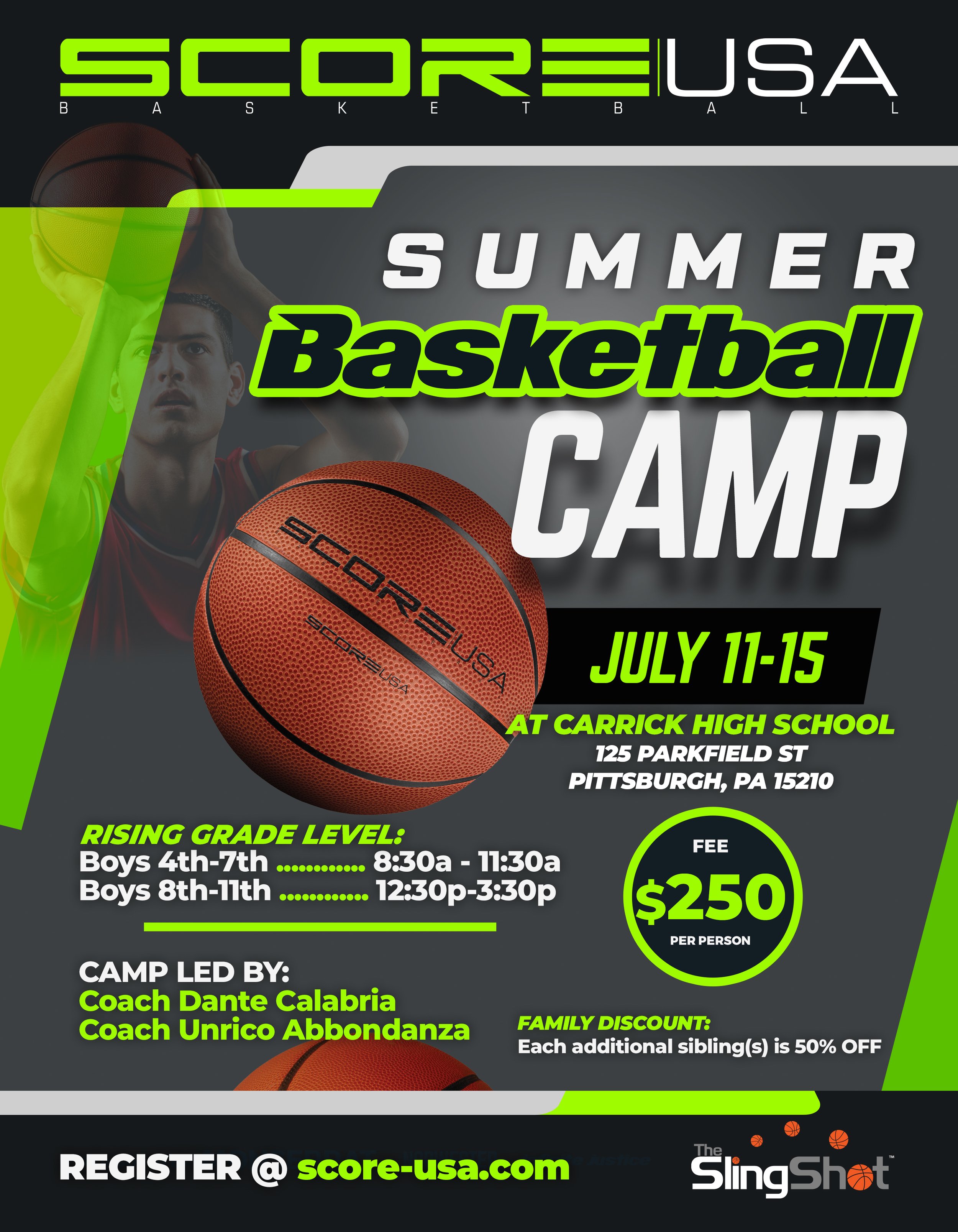 SCORE-USA | Western PA's Top Basketball Skills Training Program