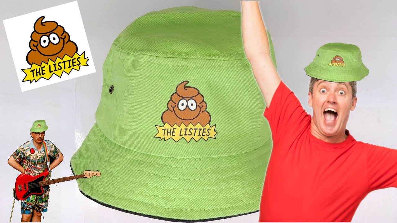 LIMITED EDITION P.O.O. BUCKET HATS — The Listies