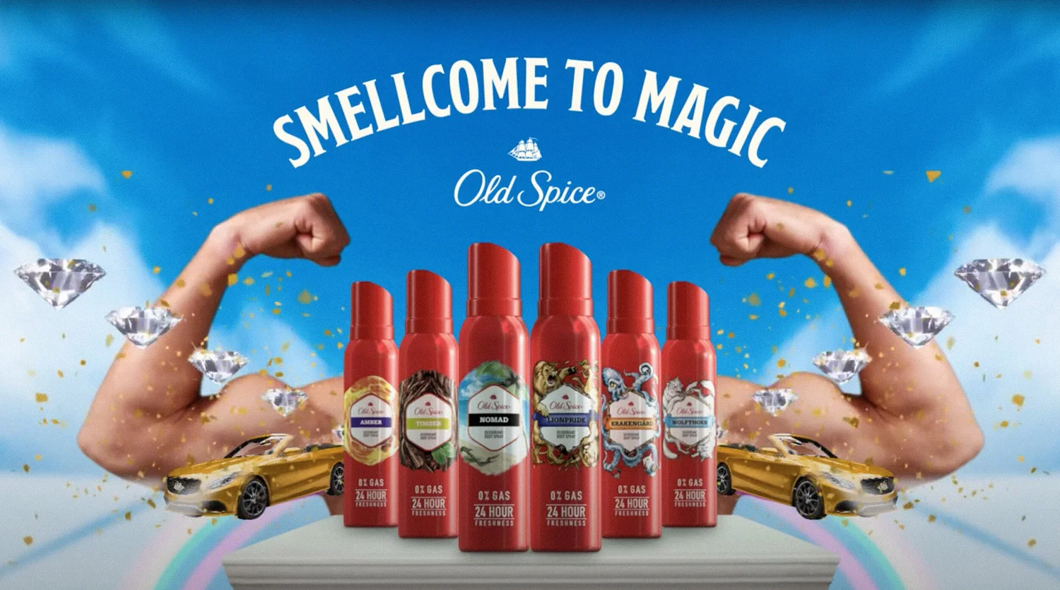 Old Spice Deodorant Ad