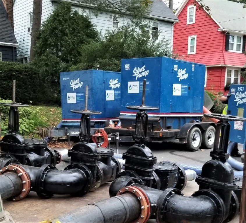 Emergency Bypass and Dewatering — PSI Process