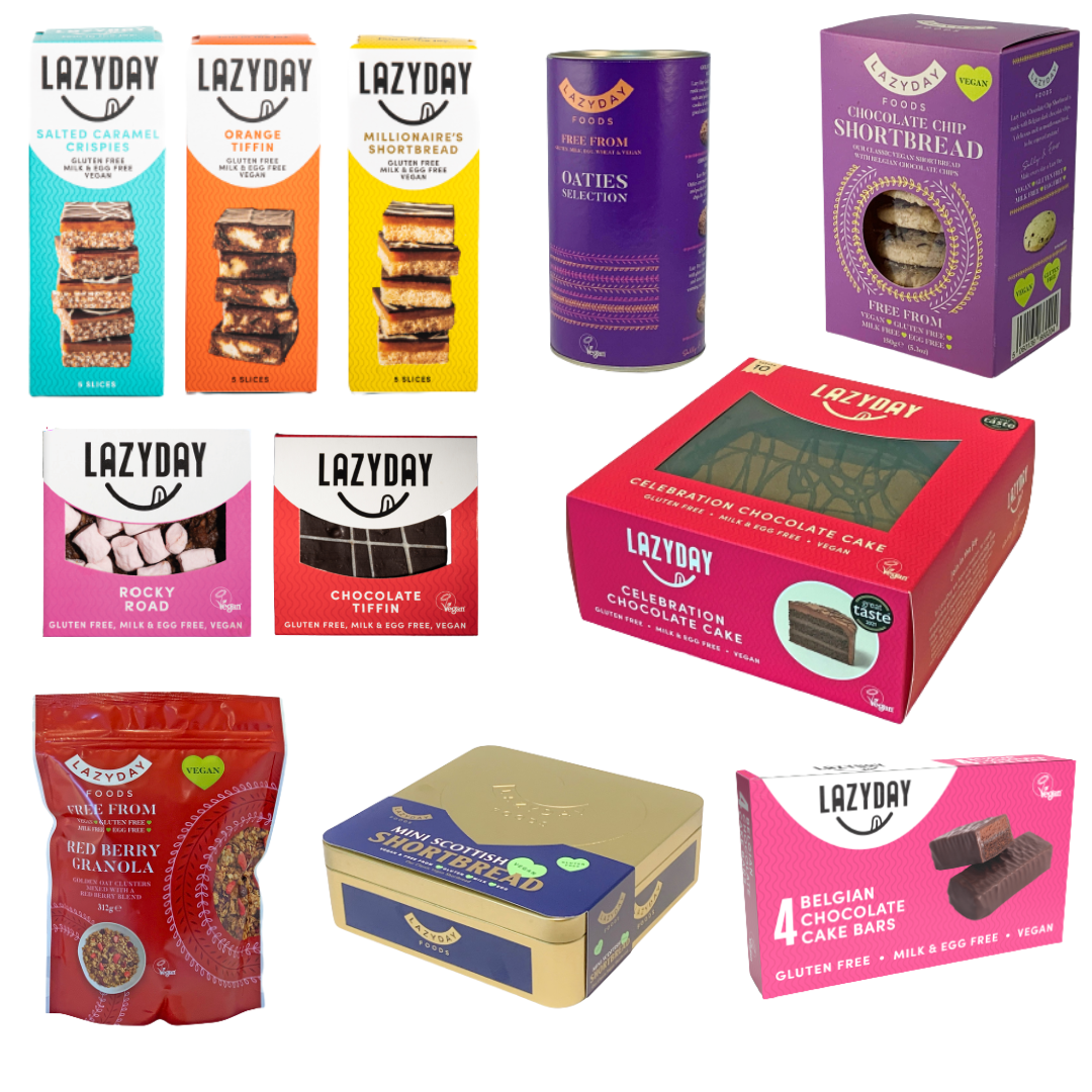 Unpacking Our Gluten-Free Hamper — Lazy Day Foods