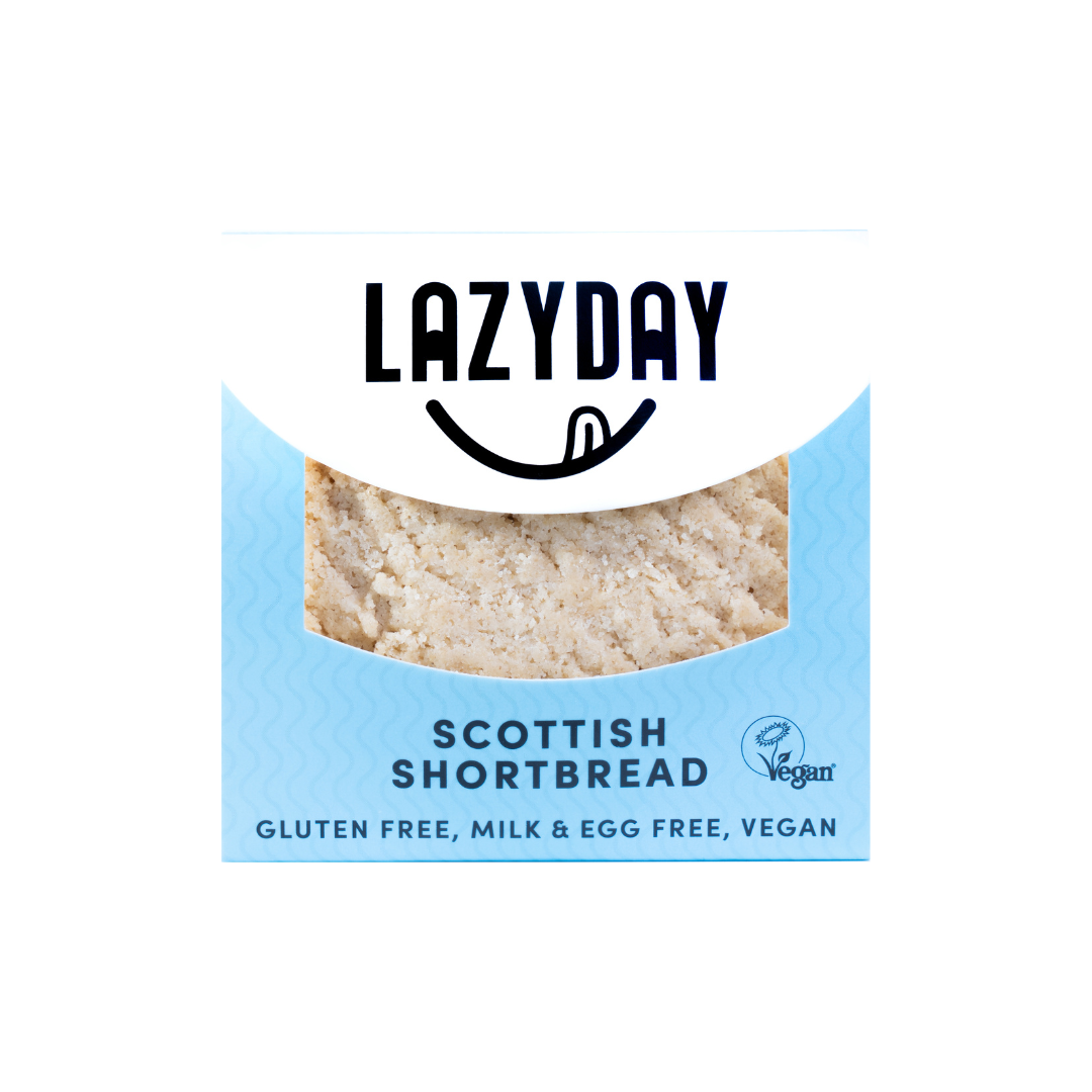 12 x 50g Vegan Scottish Shortbread Individually Wrapped — Lazy Day Foods