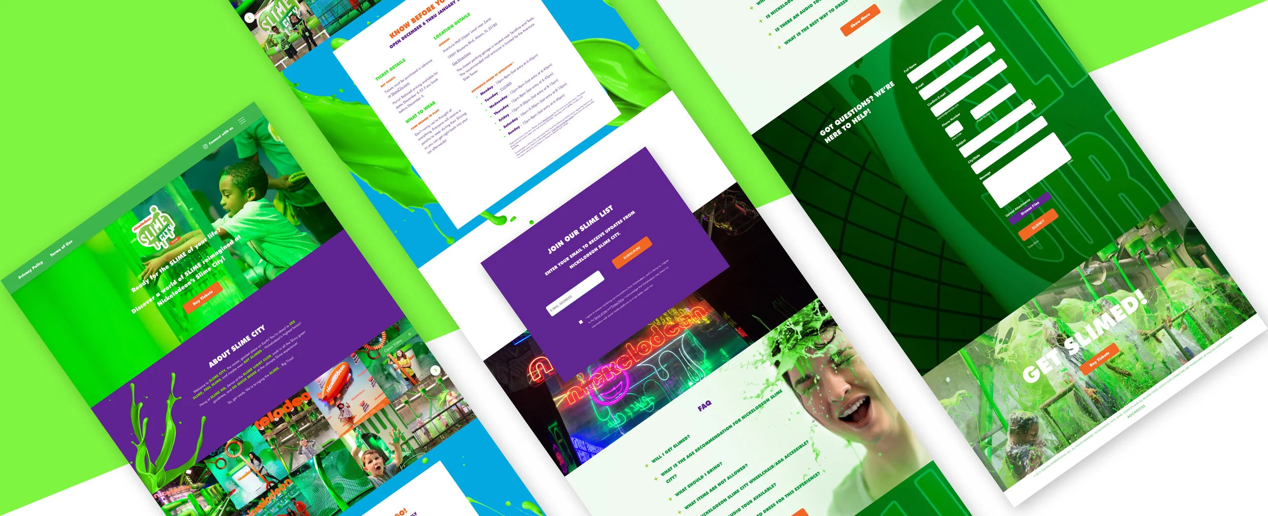 Nick Slime City Miami — Weston Baker Creative Group