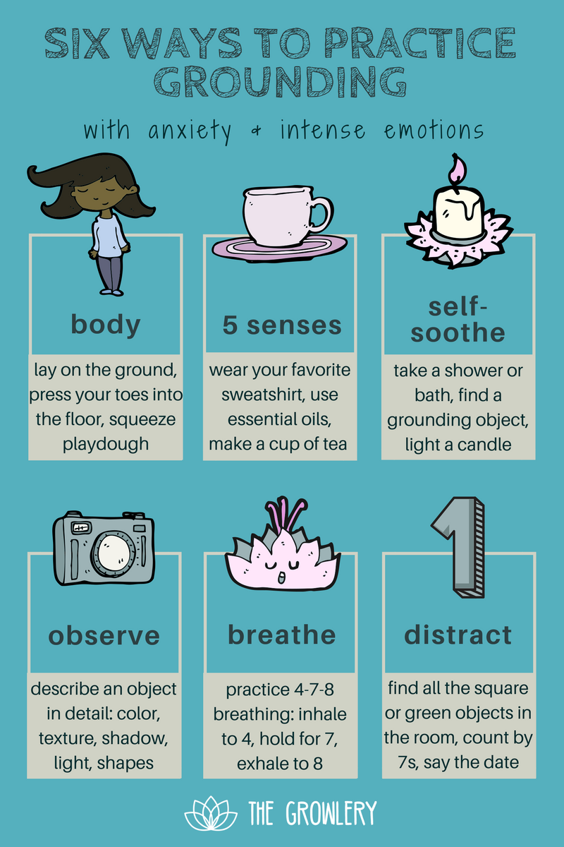 Six Different Types Of Grounding Exercises For Anxiety Intense