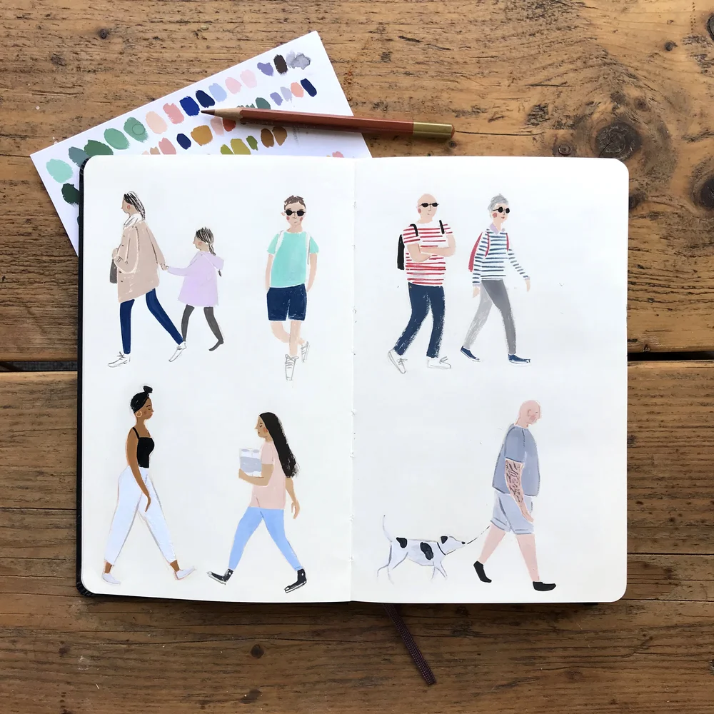 Getting Better at Drawing People — Emma Block Illustration