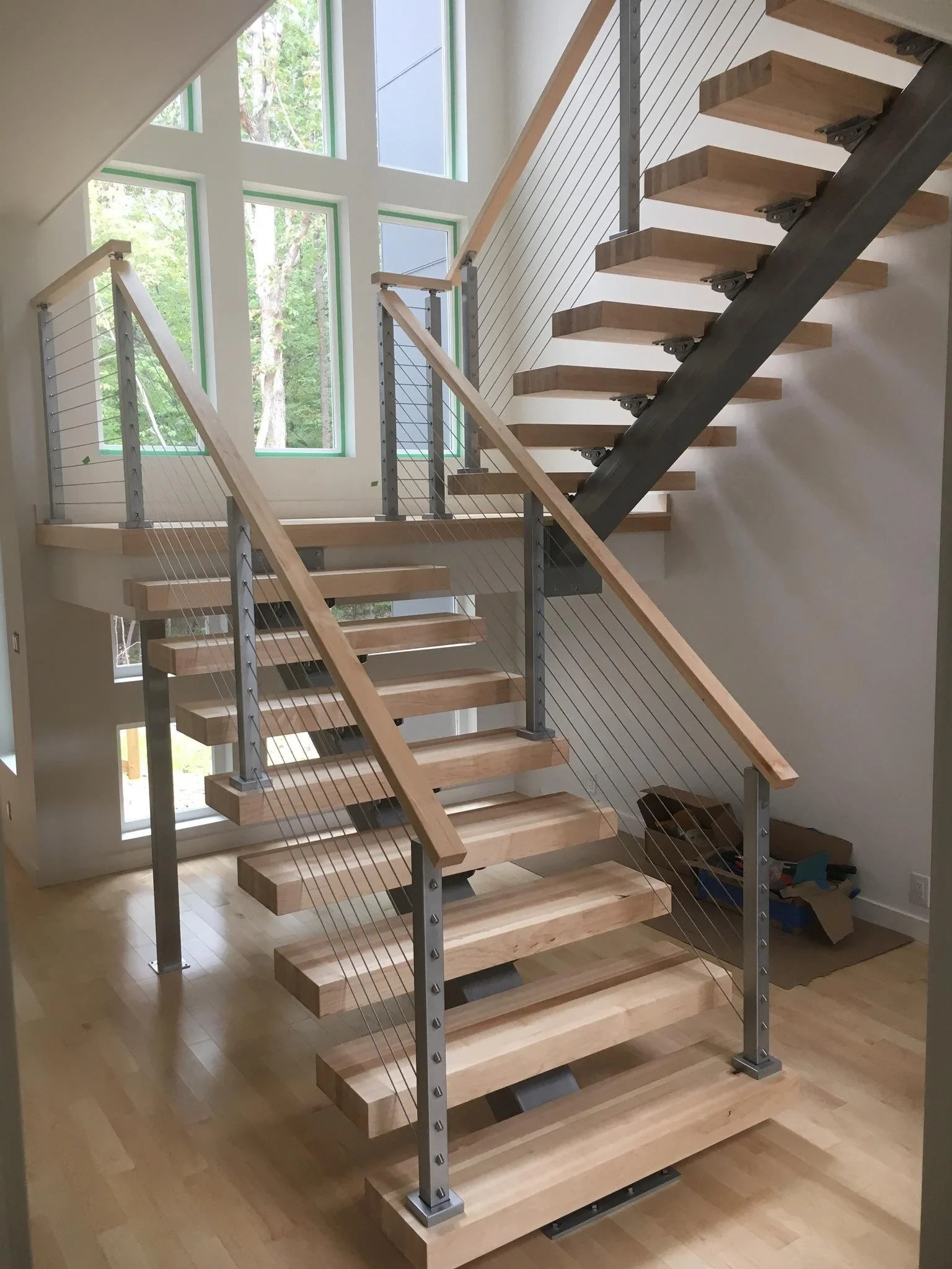 Modern Residential Stairs — JMW Fabrication