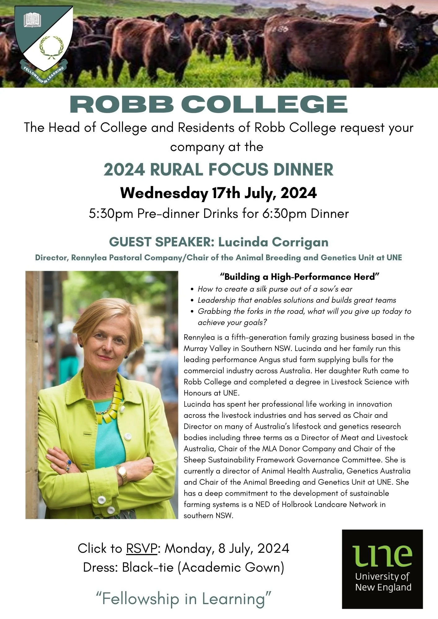Calendar of Events — Robb College Alumni