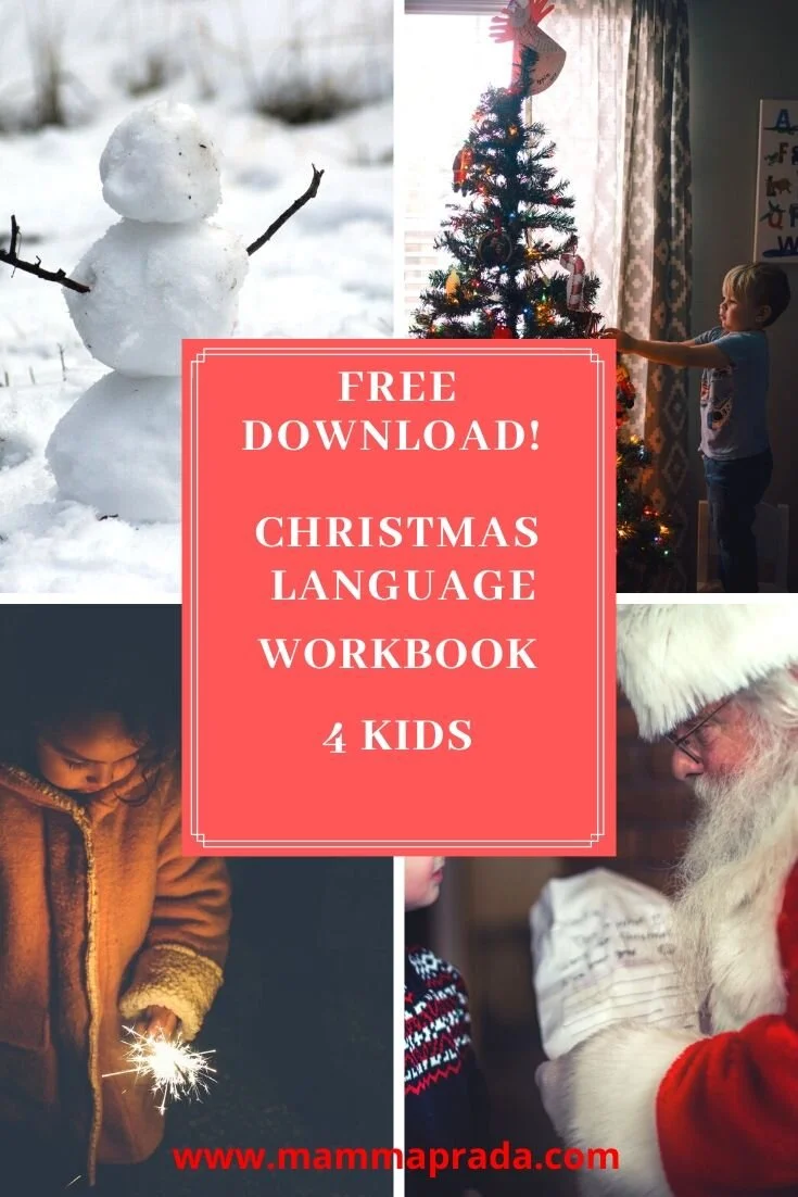 Christmas Language Workbook for Children - Free Download