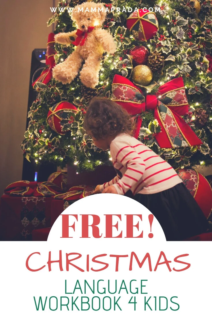 Christmas Language Workbook for Children - Free Download