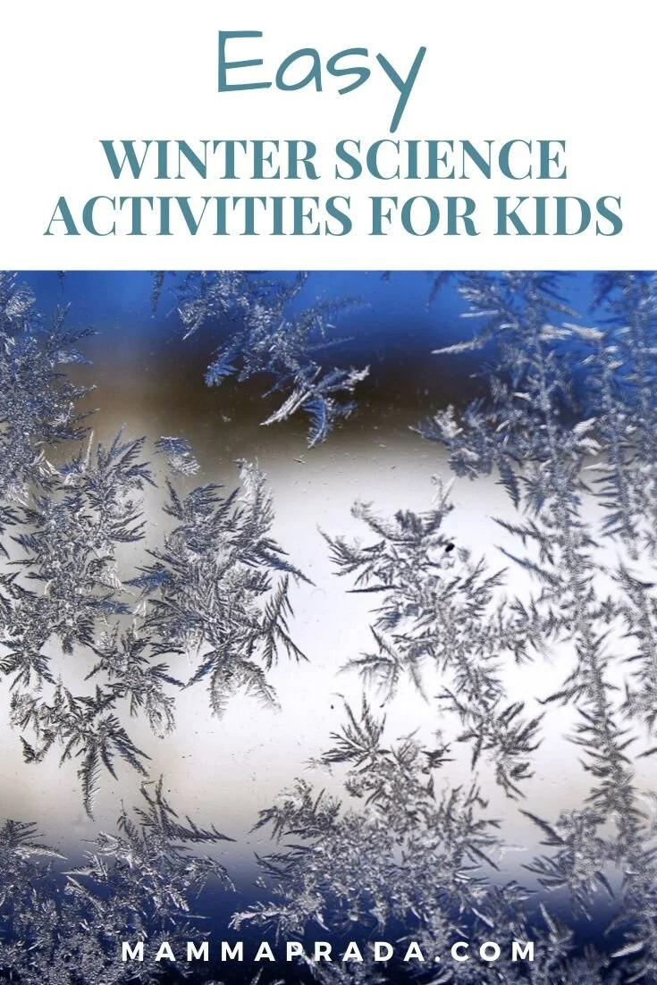 Easy Winter science lessons for kids