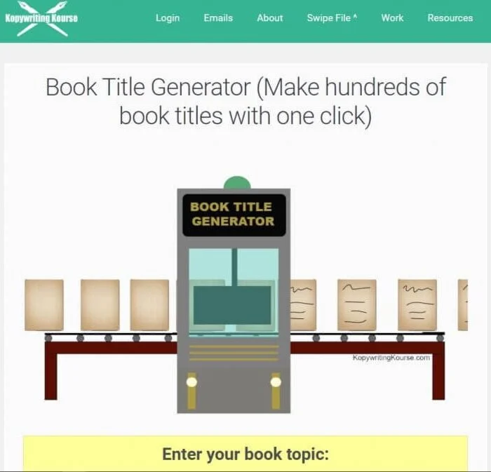 Best Non-Fiction Book Title Generators