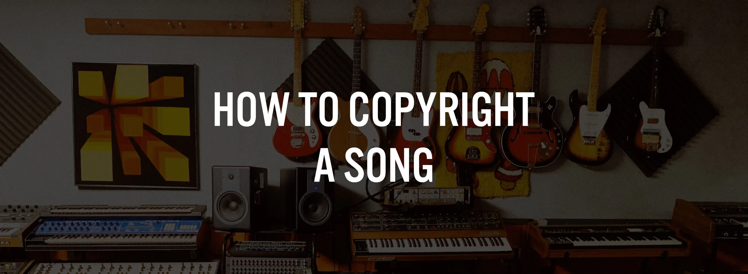 How to Copyright a Song — JONY STUDIOS
