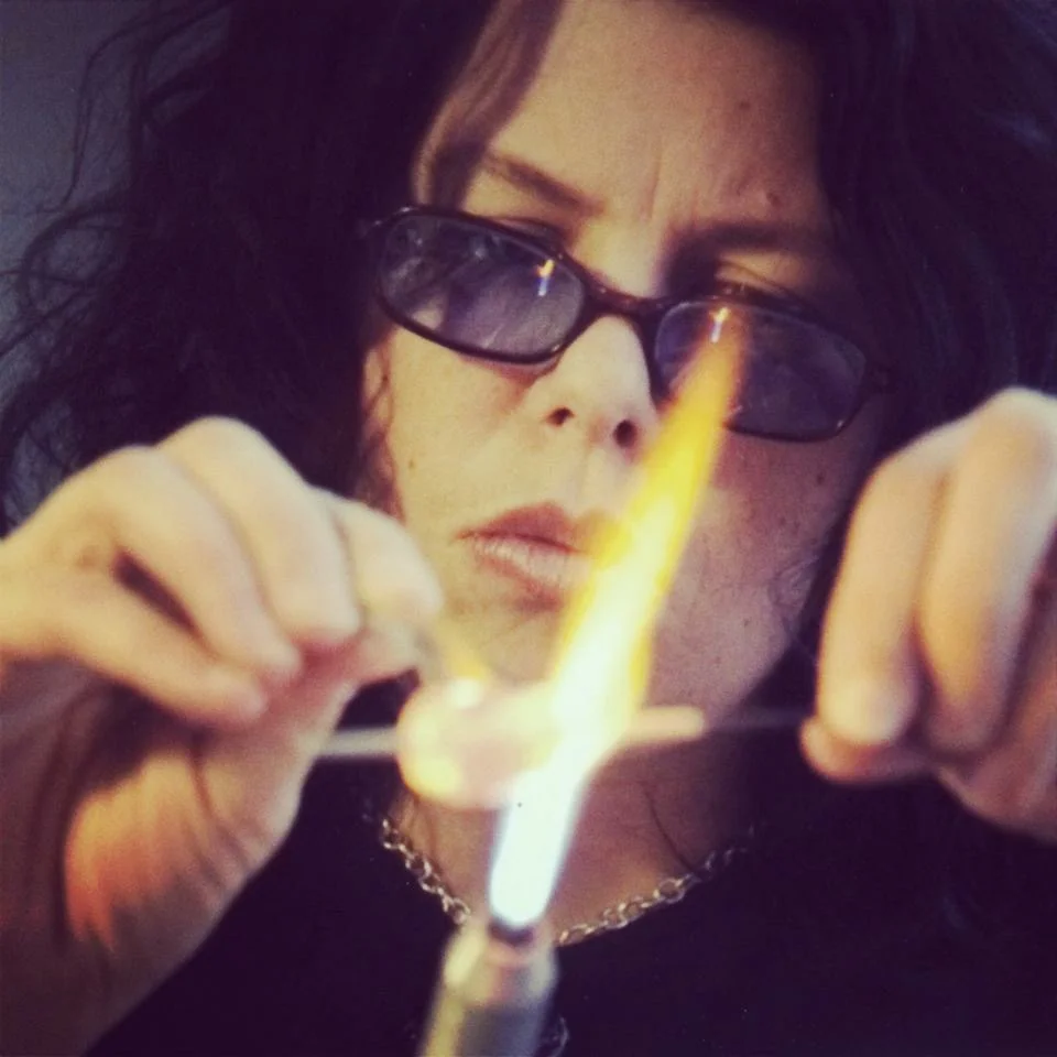 Amber Higgins - Worn Beadies — Blue Crow Gallery