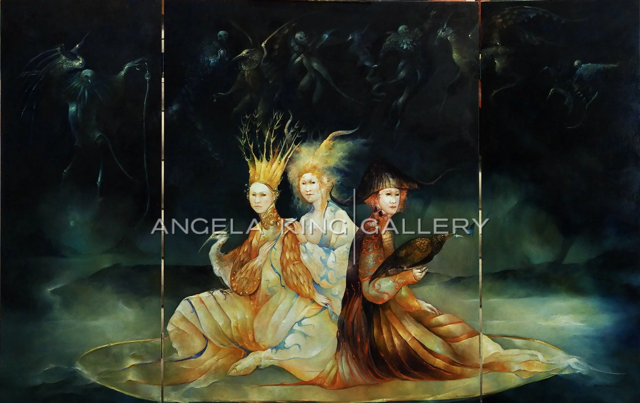 Anne Bachelier Exhibition — Angela King Gallery