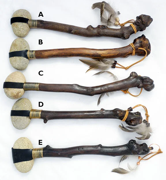Stone War Clubs/Coup Sticks — Prairie Primitives