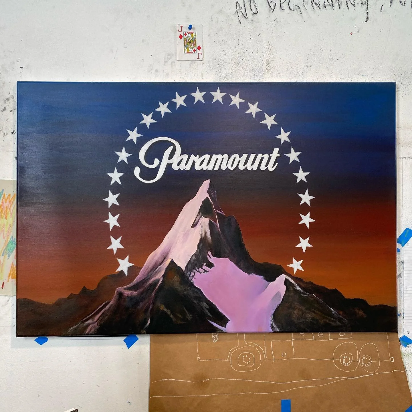 Paramount Mountain Painting