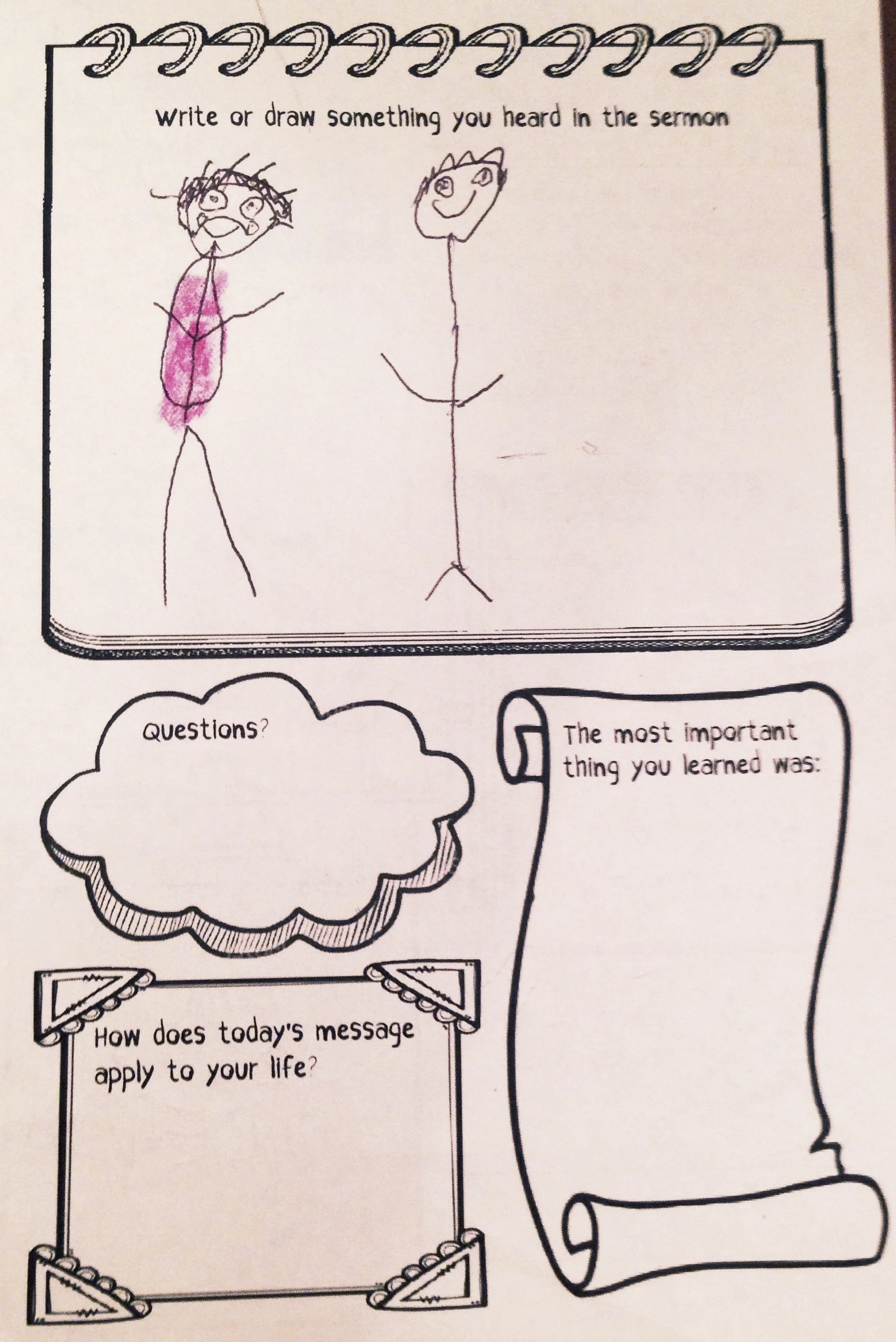 Free Printable Childrens Church Bulletins | Fanny Printable