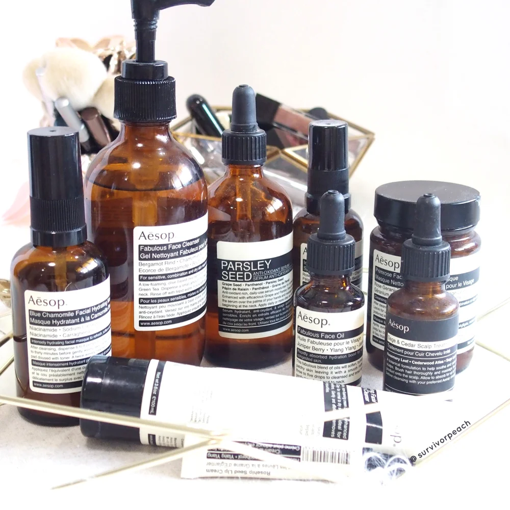 Aesop skincare Favourites Review — Survivorpeach