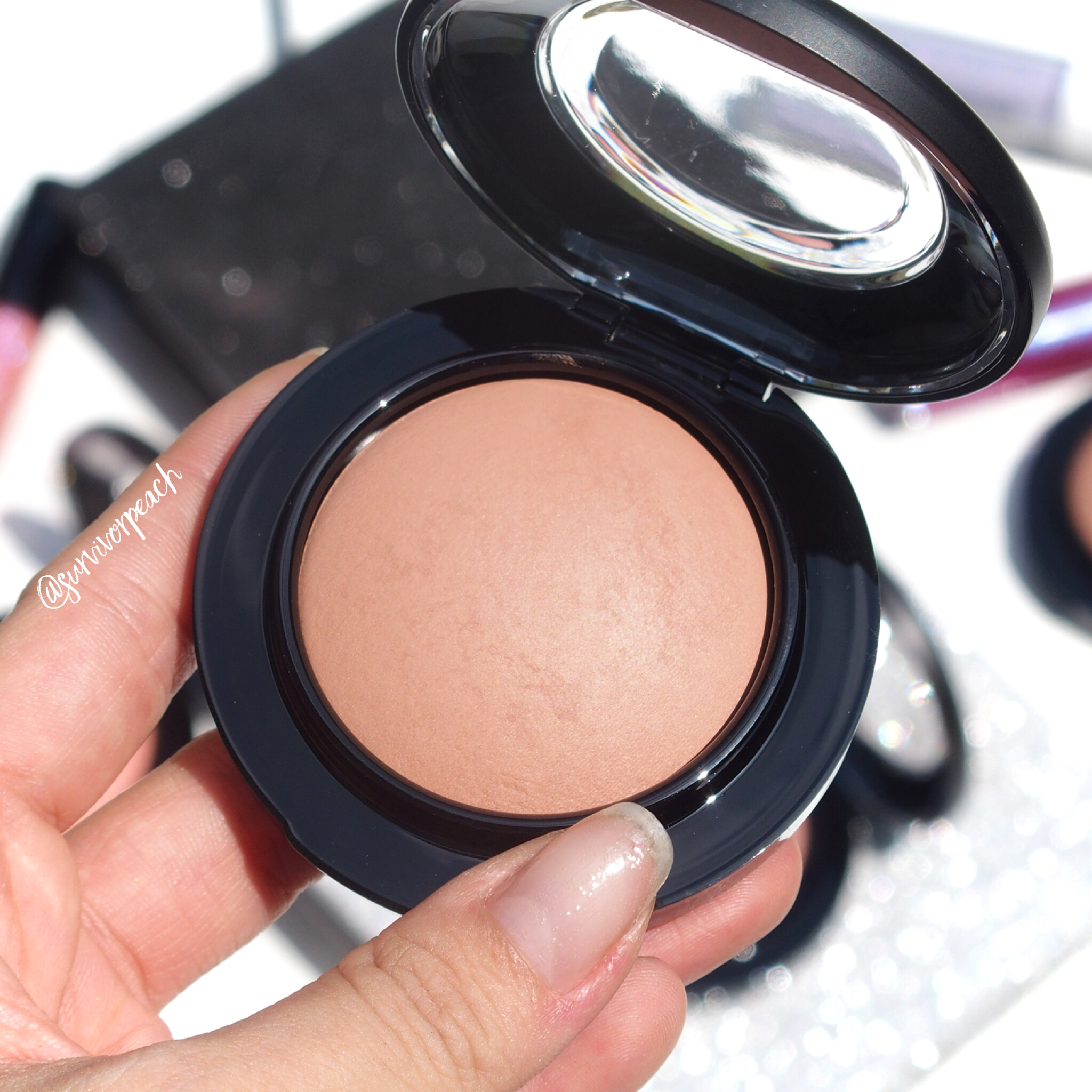 Mac Mineralize blush shade extensions — Survivorpeach