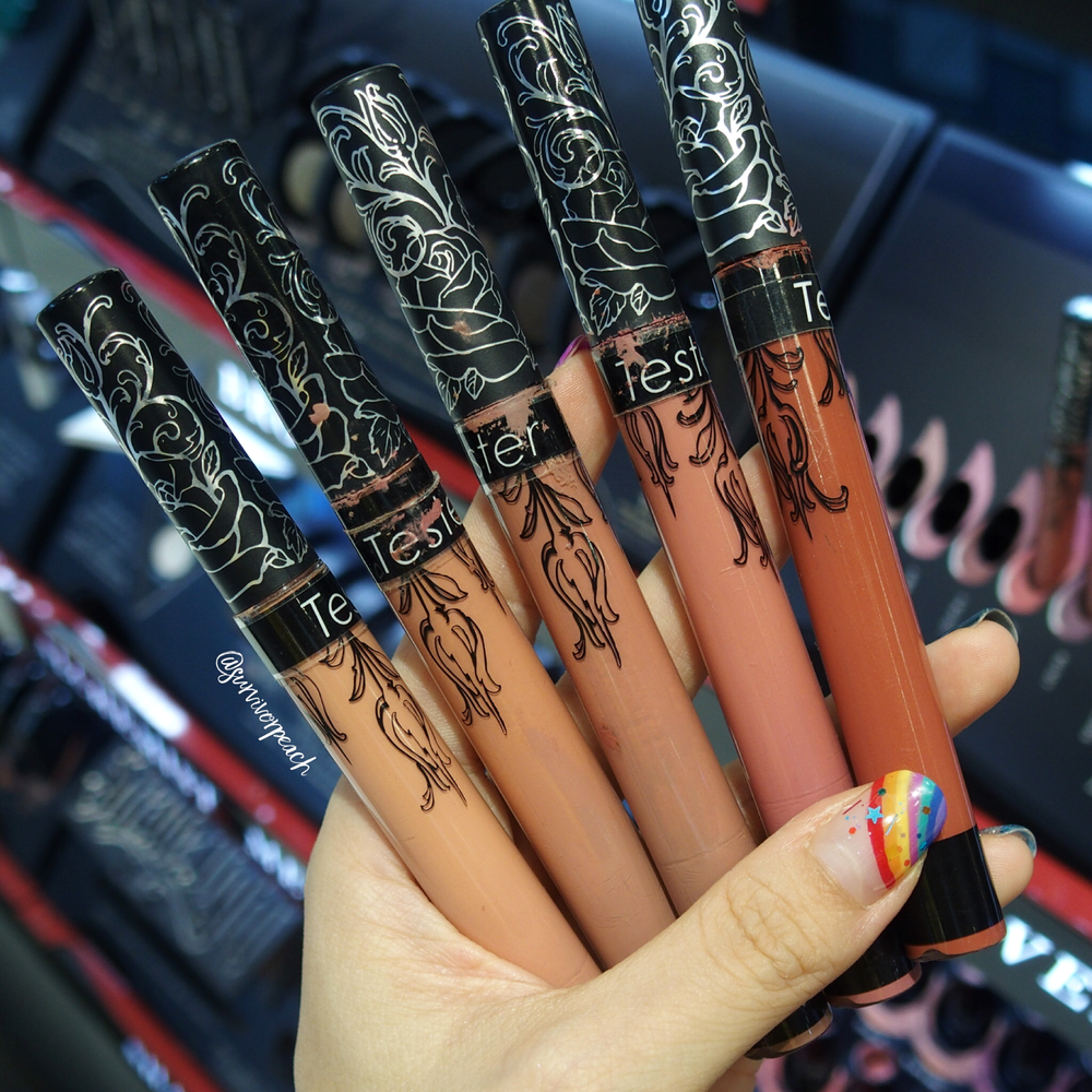 Kat Von D Everlasting Liquid Lipstick Swatches — Survivorpeach