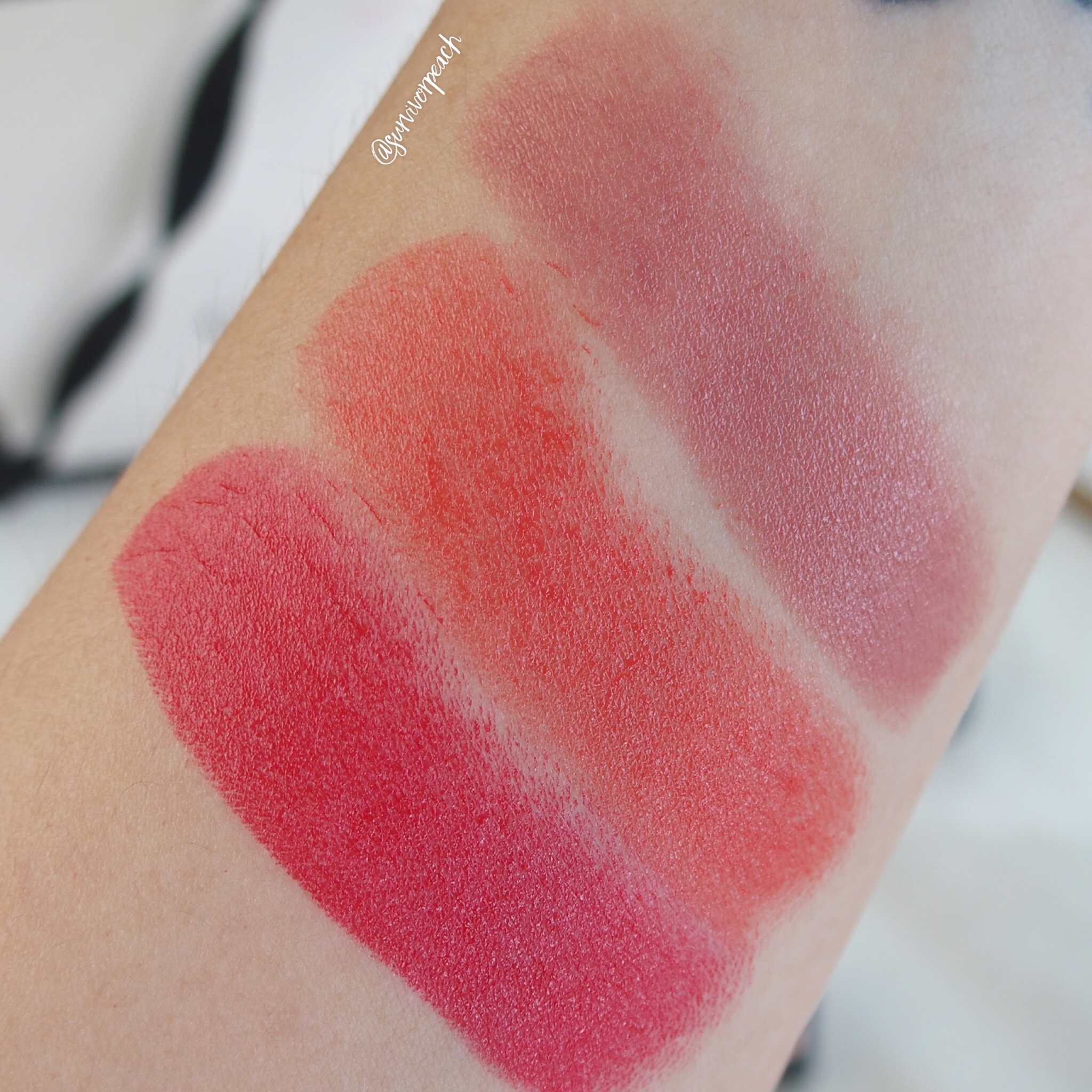 Gucci Beauty Lipstick Review And Swatches Baume à Lèvres Lip Balm Rouge