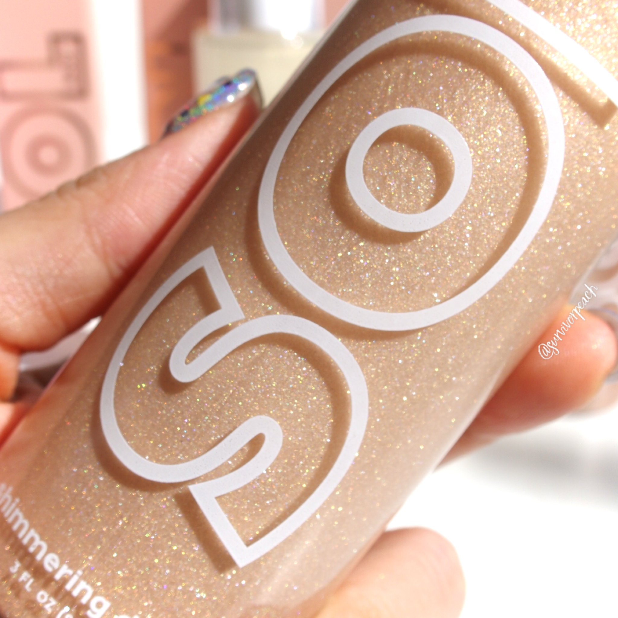 Sol body glow oil & shimmering dry oil Review and Swatches — Survivorpeach