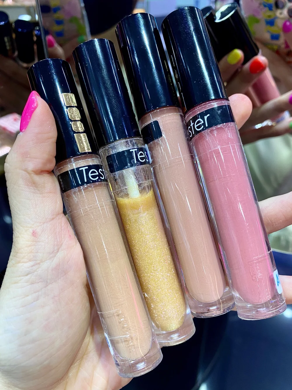 Pat McGrath Labs Lust Gloss Swatches — Survivorpeach