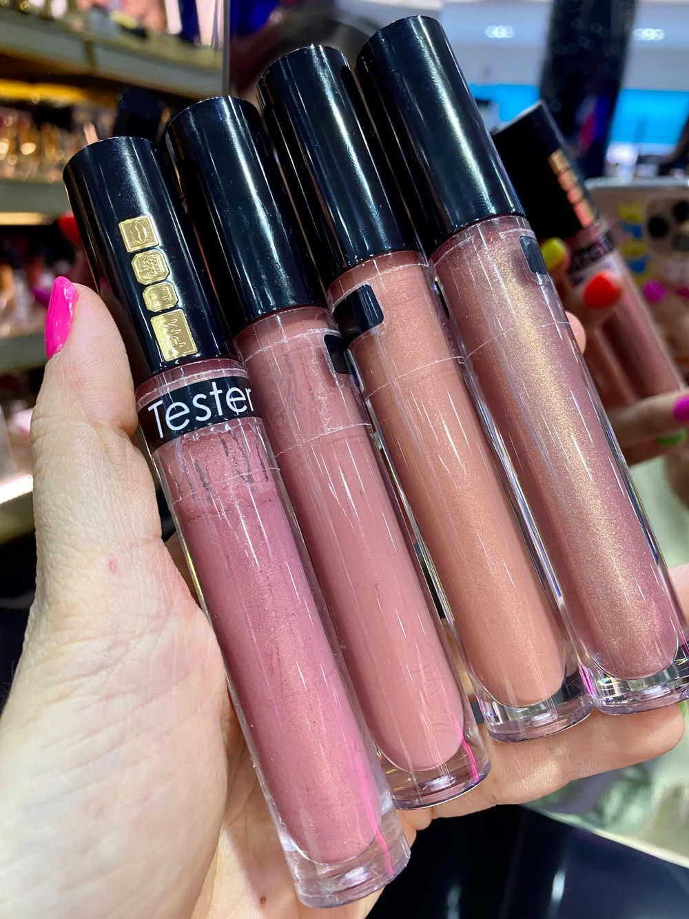 Pat McGrath Labs Lust Gloss Swatches — Survivorpeach