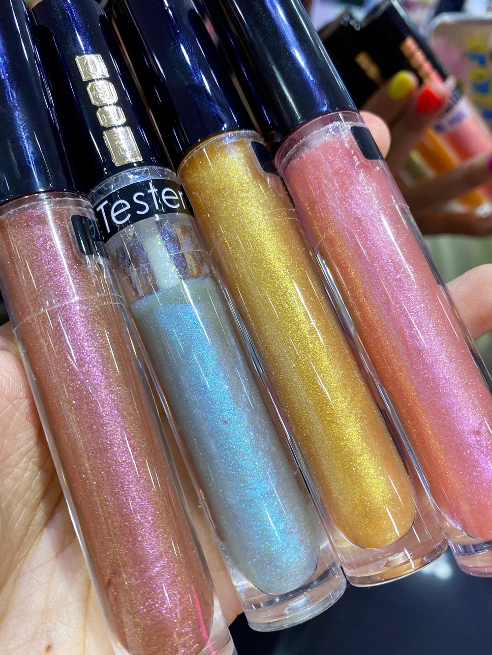 Pat McGrath Labs Lust Gloss Swatches — Survivorpeach