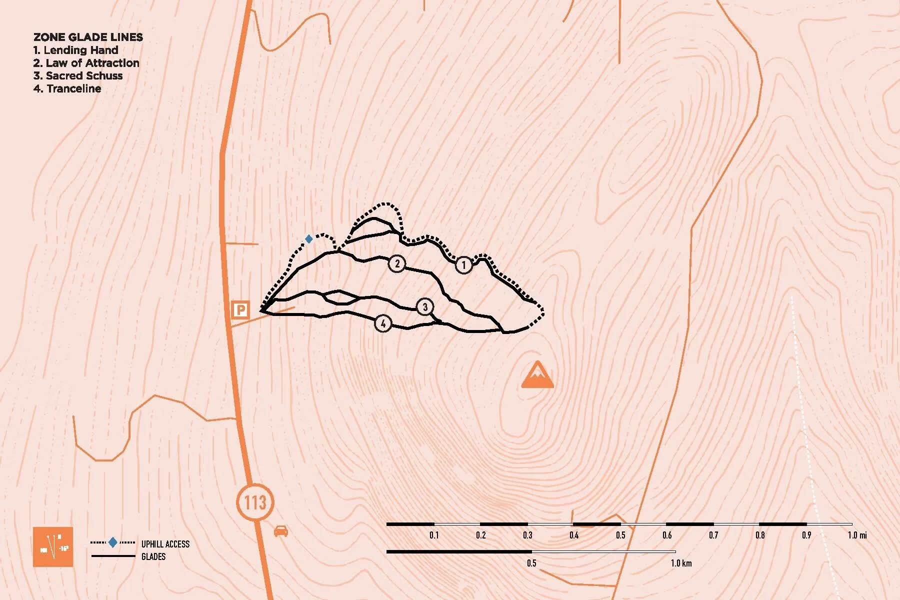 Hypnosis Glade — Granite Backcountry Alliance