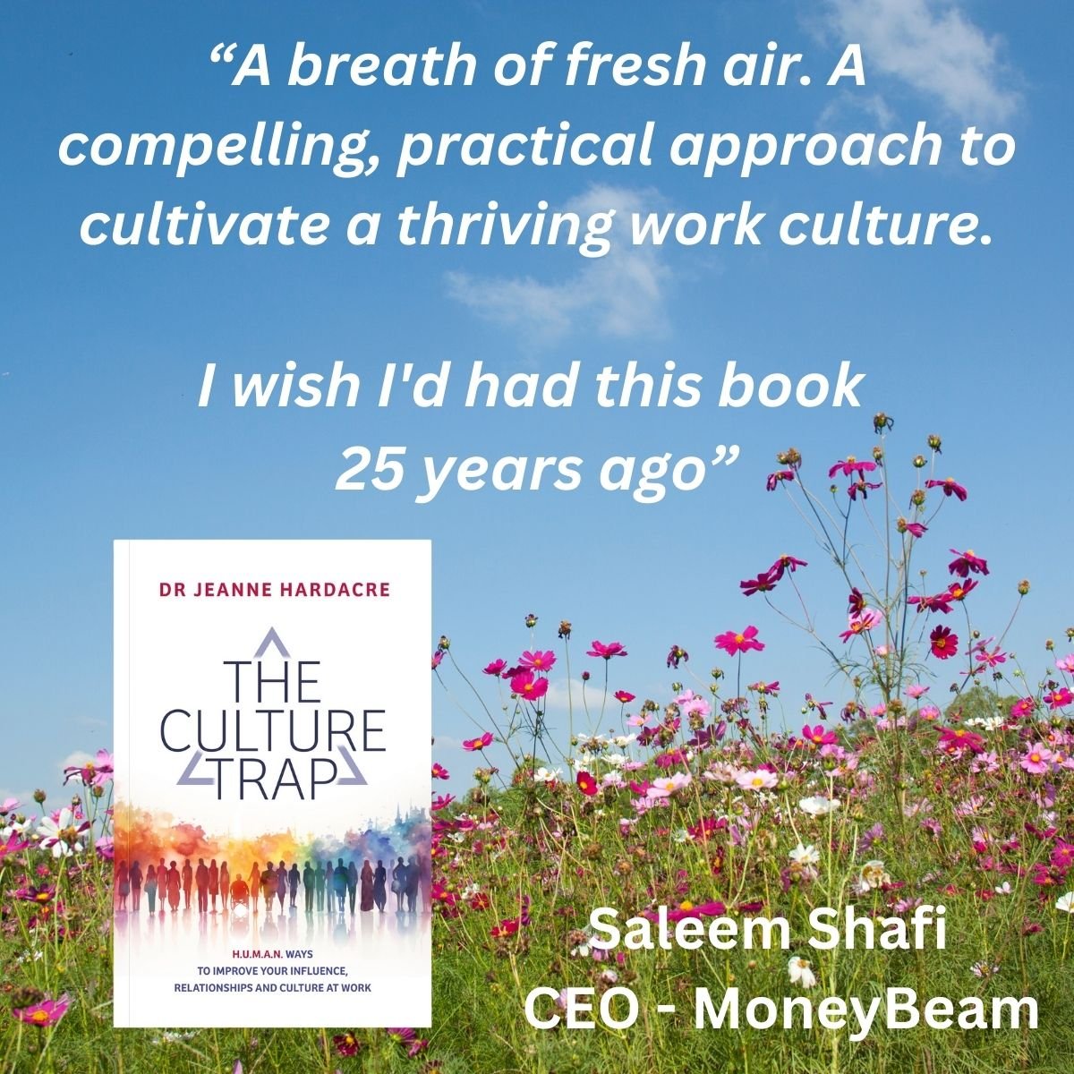 The Culture Trap book by Dr Jeanne Hardacre - BeTheCultureChange™