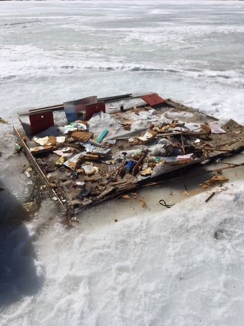 Trash On Ice - Time to Clean Up our Act — Joel Nelson Outdoors