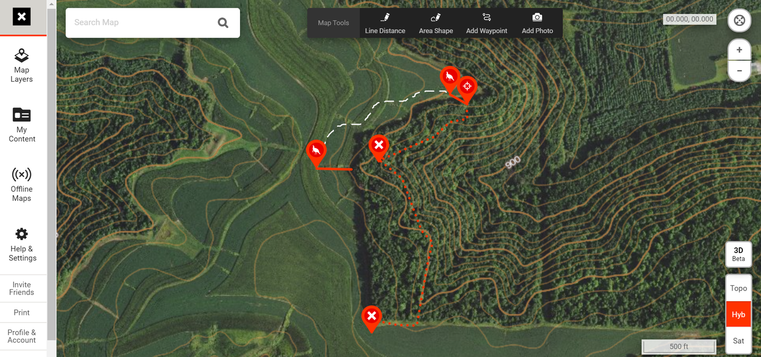 Mapping Your Way to More Turkeys — Joel Nelson Outdoors