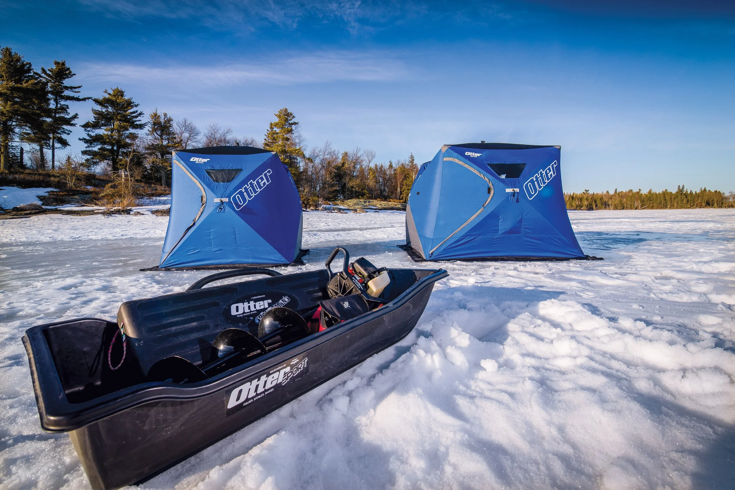 Which Otter Sled to Buy? Pro Sled or Sport Sled? — Joel Nelson Outdoors