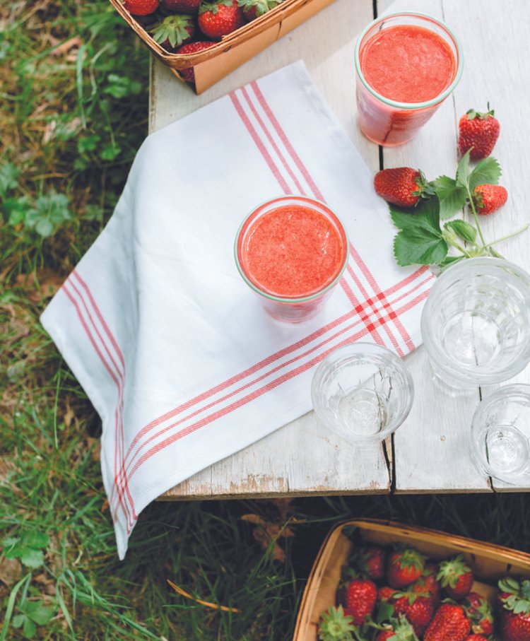 Strawberry Ginger Smoothie — Edible Boston