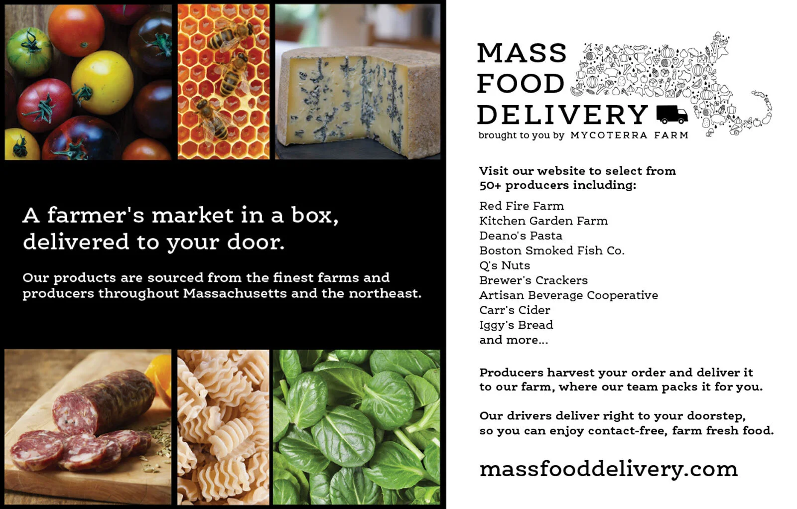 Mass Food Delivery — Edible Boston