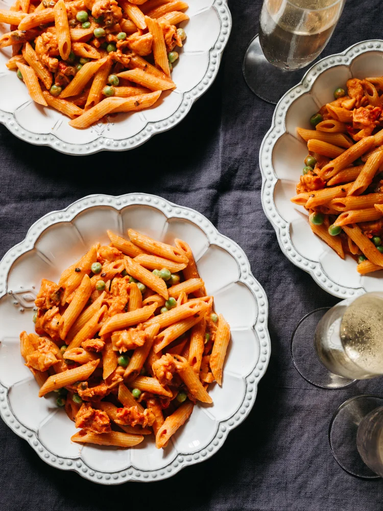 Penne and Lobster with Vodka Sauce — Edible Boston
