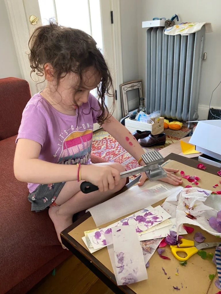 From Farm to Table with Alex Makes Art: The Art of Flower Hammering — Edible Boston