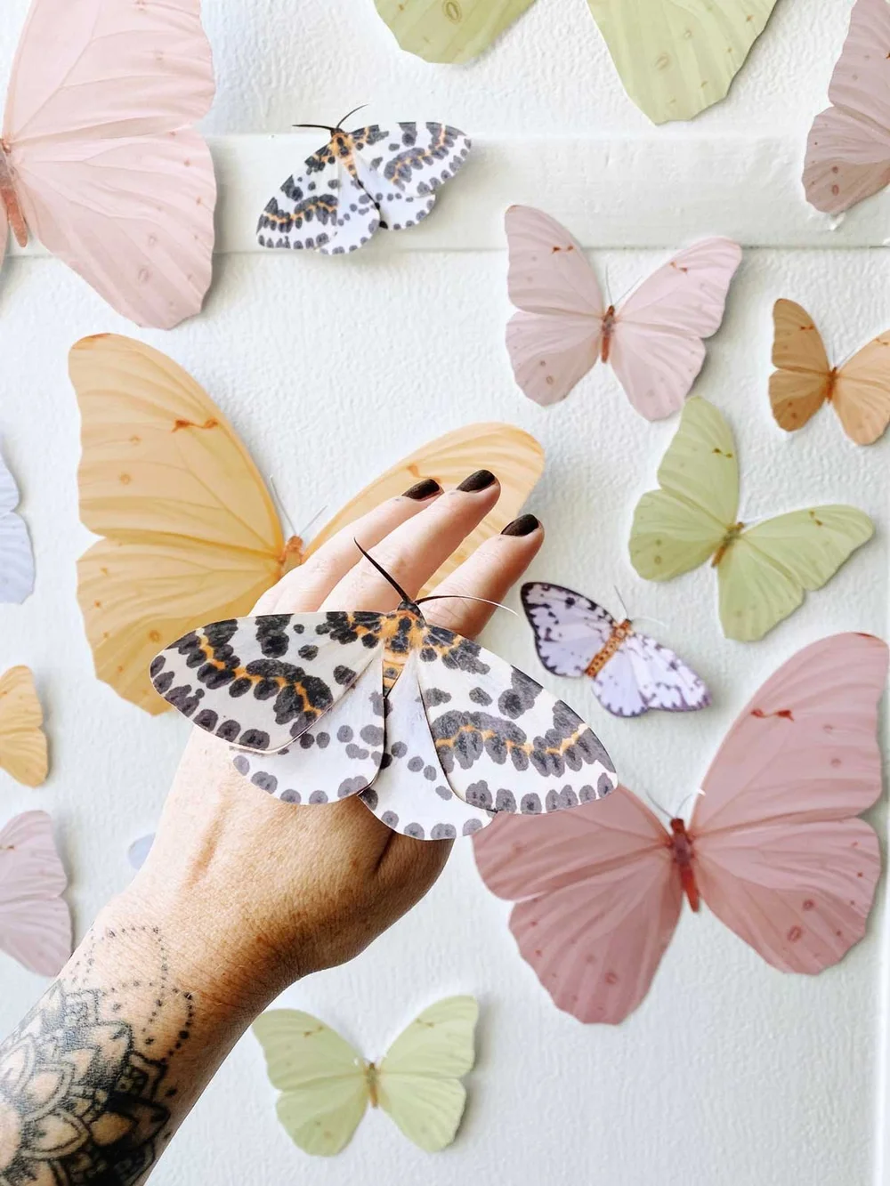 Boho Butterfly Baby Shower Theme Ideas / Pastel Girl Baby Decorations