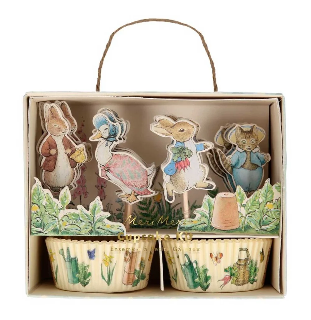 Springtime Peter Rabbit Baby Shower Theme in Mr. McGregor's Garden