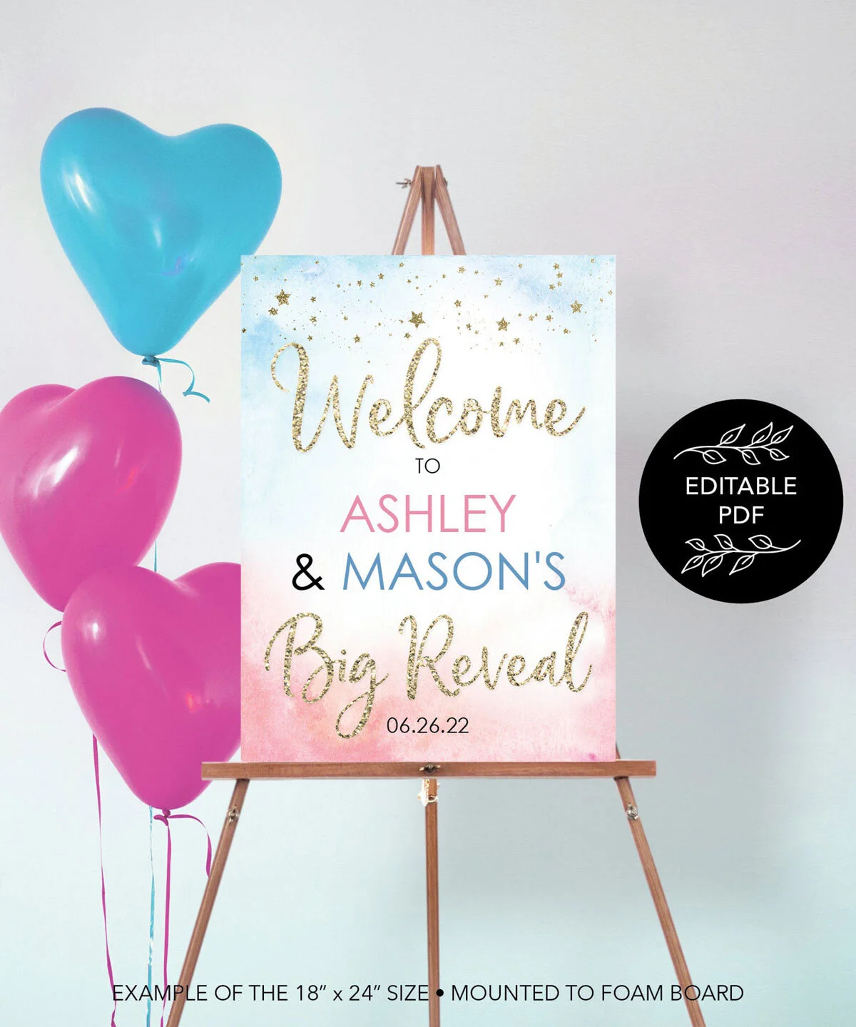 Gender Reveal Decoration Ideas Outside Shelly Lighting