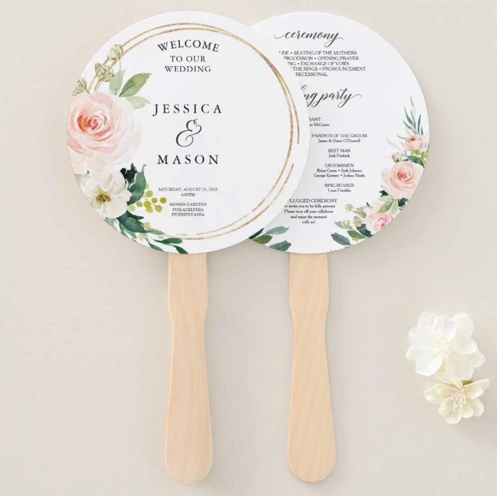 Beautiful Wedding Program Ideas for Every Ceremony Style