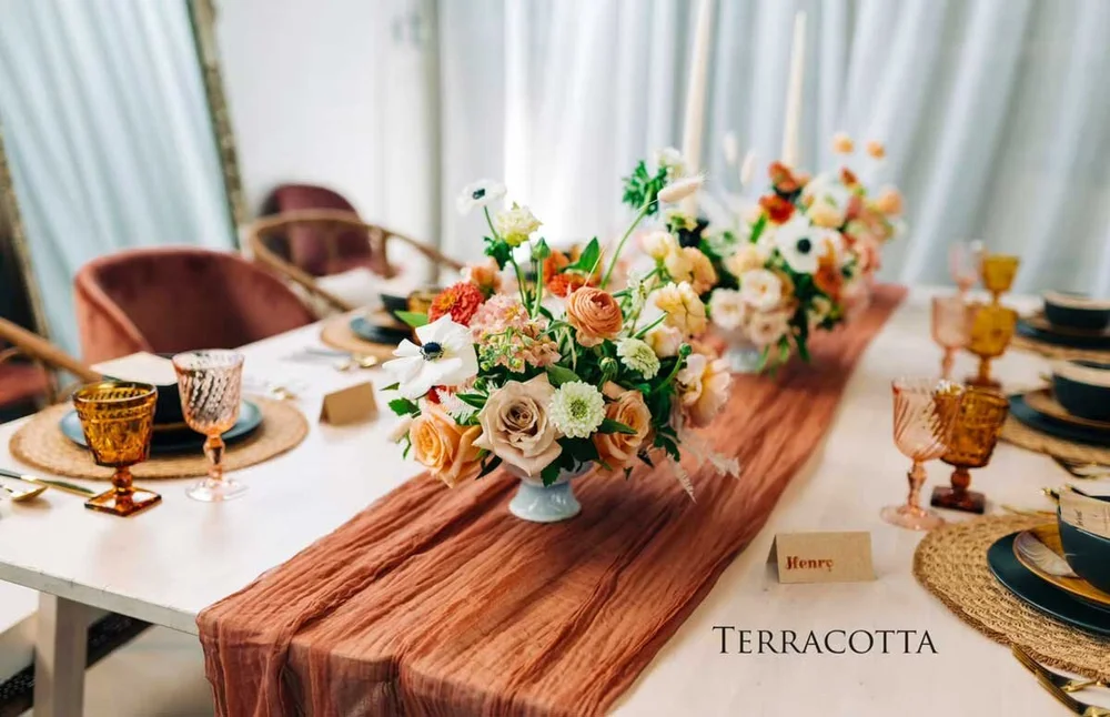 11 Terracotta and Pampas Grass Themed Ideas for Your Bohemian Inspired ...