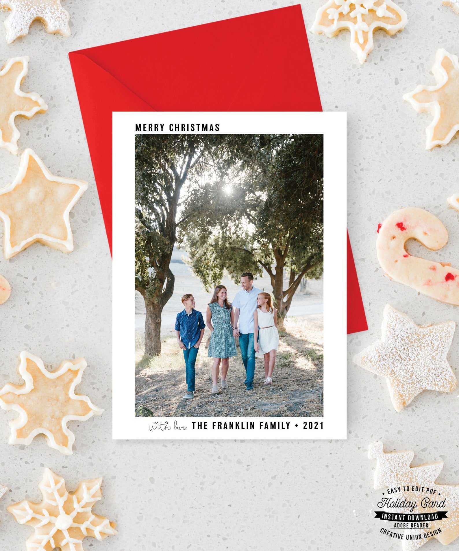 16 Unique Holiday & Christmas Card Ideas & Trends | DIY Printable ...