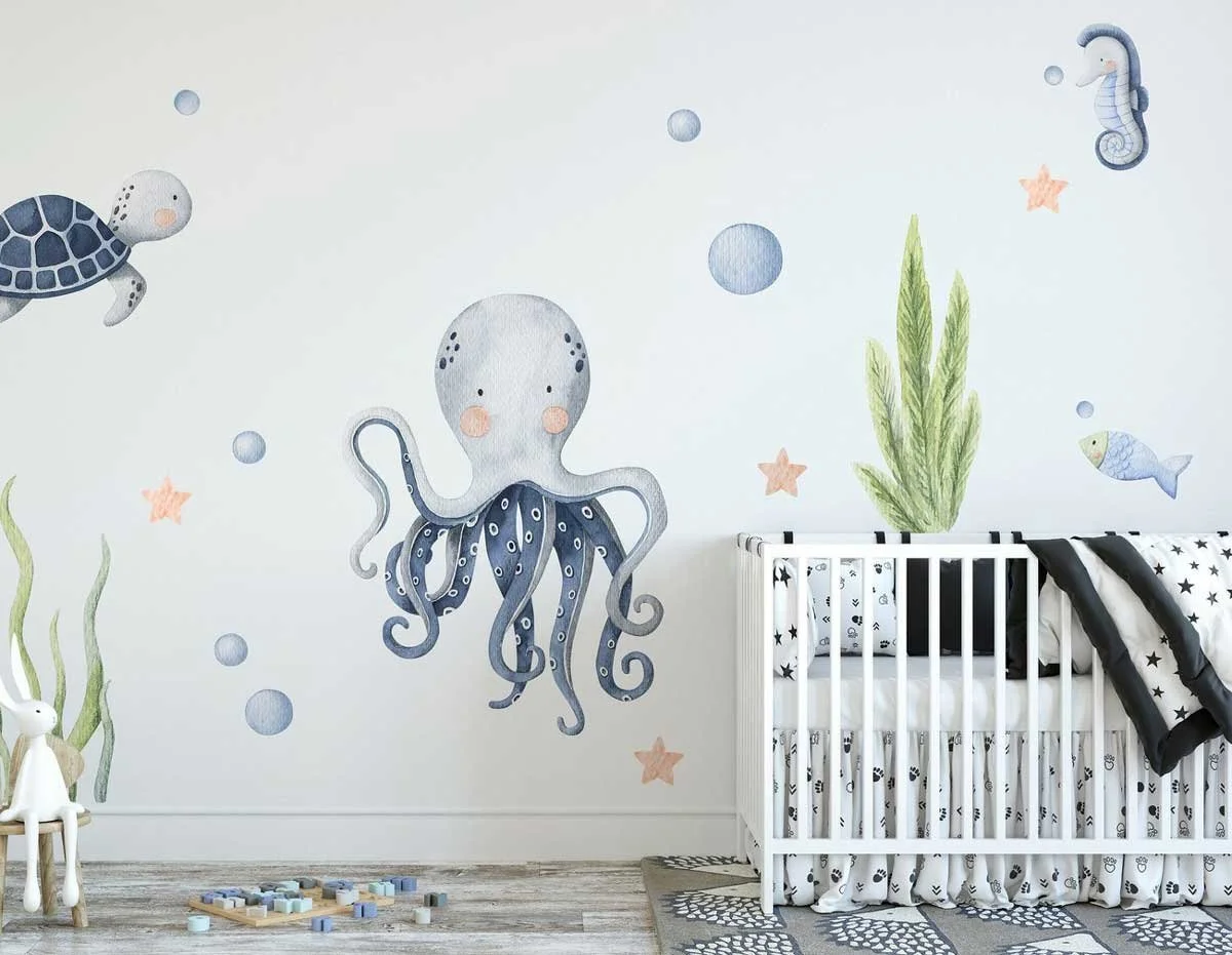 Baby Sea Creatures Baby Shower Under The Sea Baby Shower